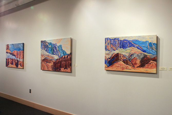 SLC Library Exhibition - SusanMakovArtist.com