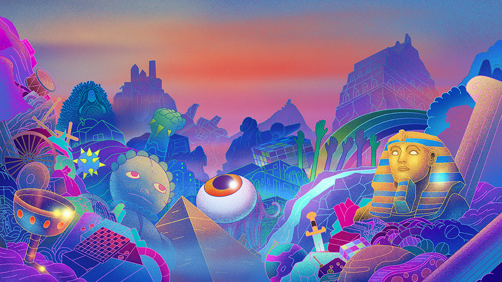 The Midnight Gospel by Pendleton Ward and Duncan Trussell, Netflix - ThomasLynch3rdAnimation