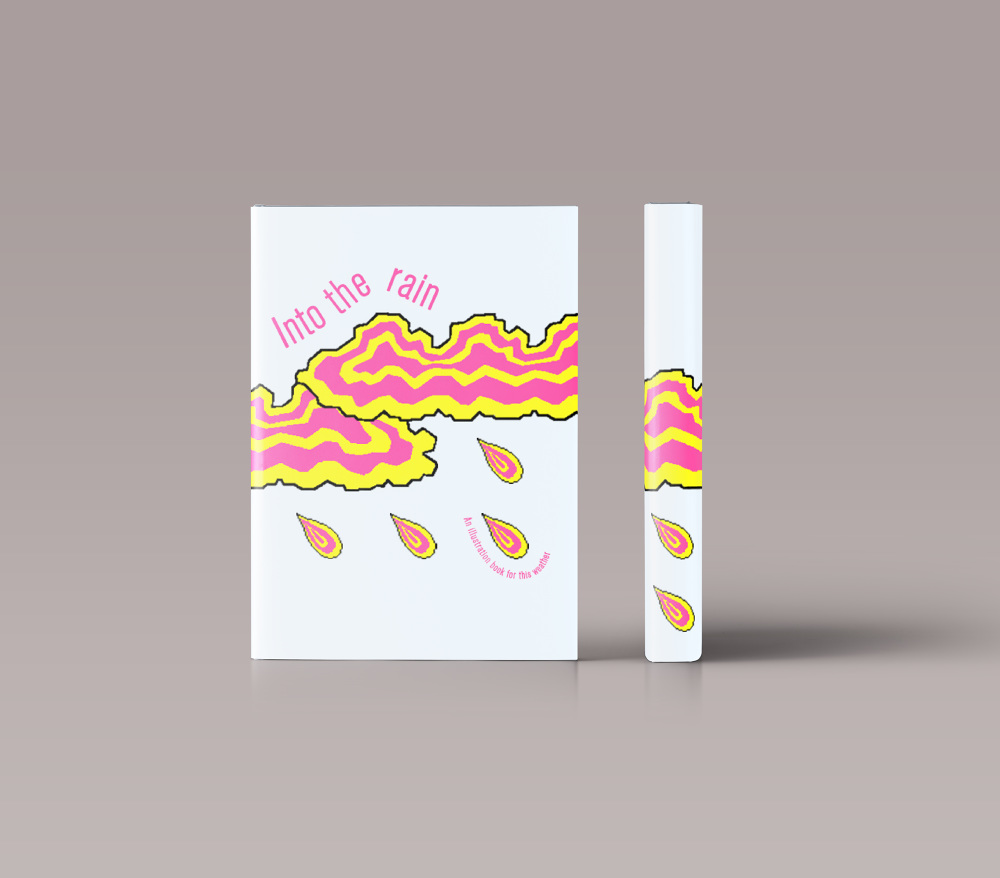 Into the rain Book Cover Design - TOMAS XIE