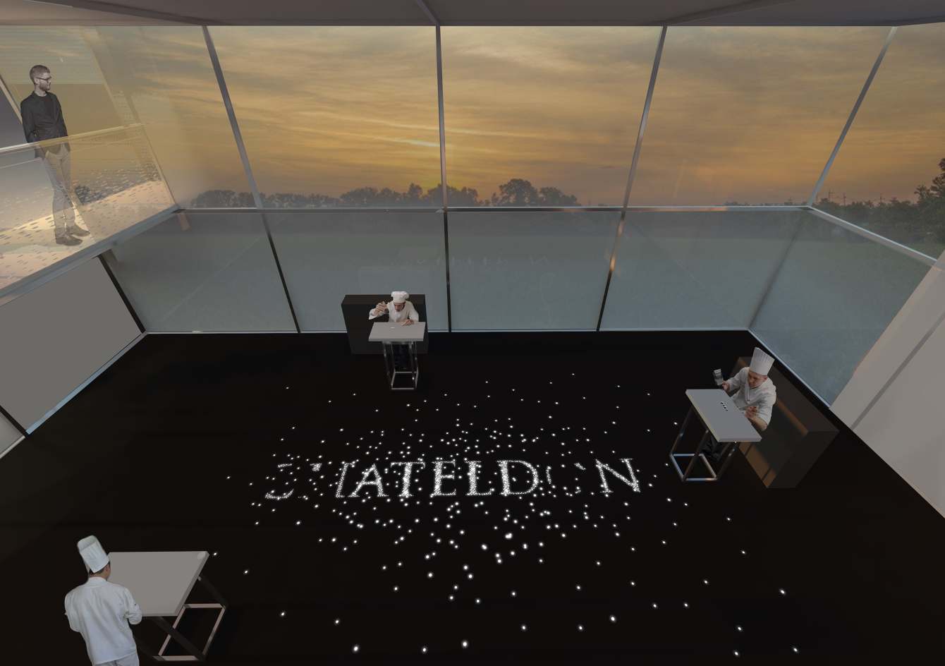 A Pop-up Store for Chateldon's water - kimorillon