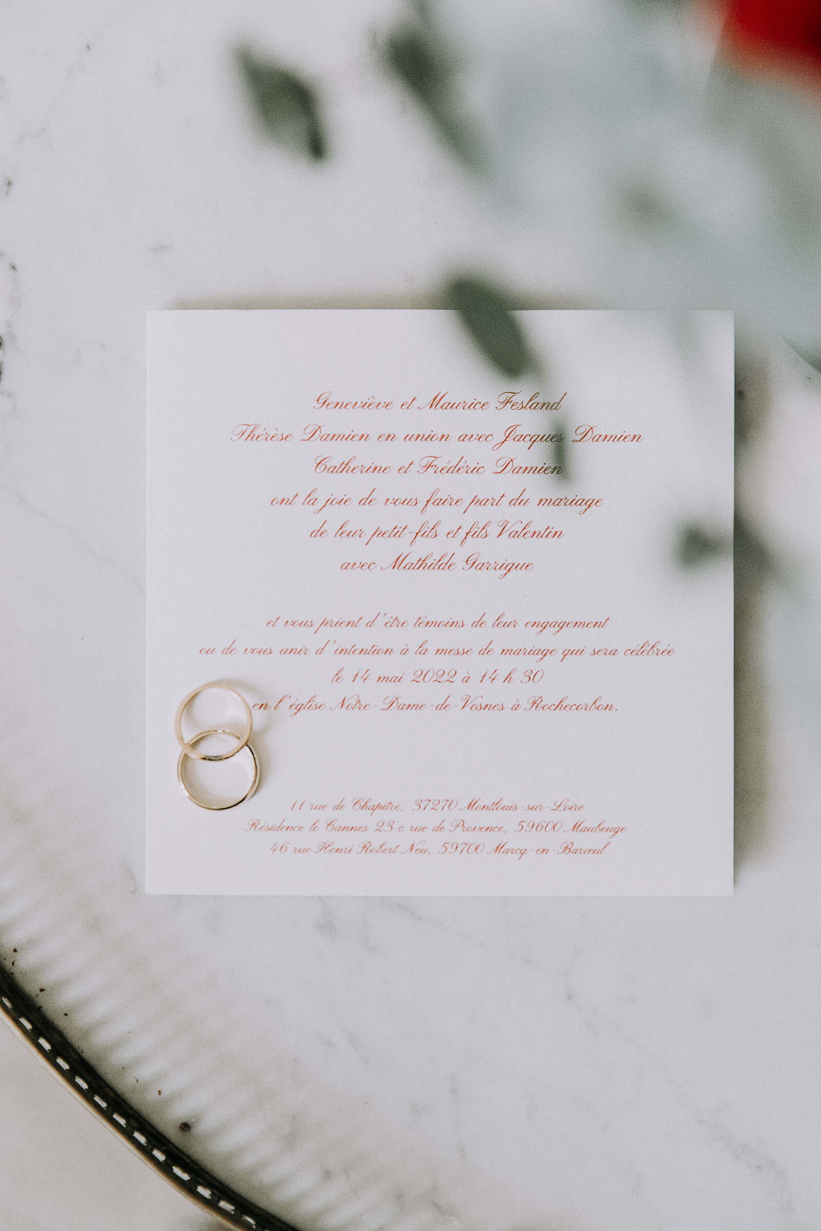 Mathilde & Valentin - Photos en famille