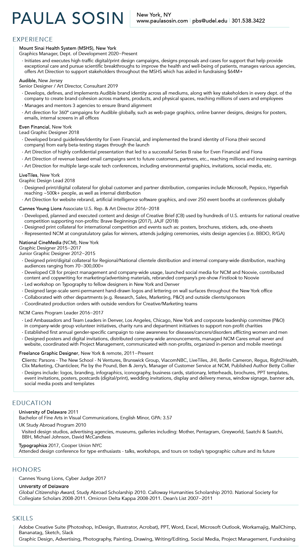 Resume - PaulaSosin