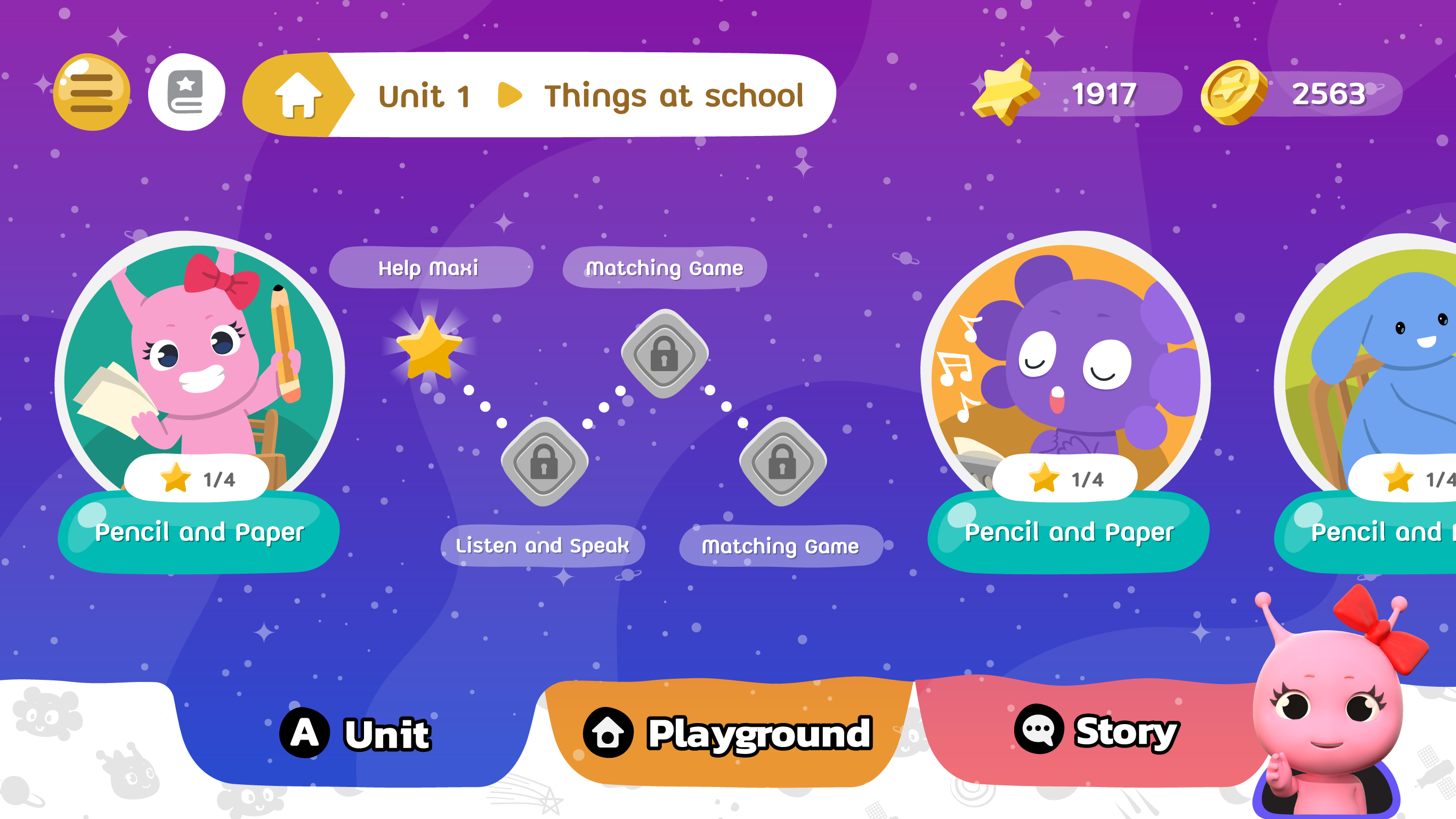 UI Design for kid application - Wanchai's Portfolio
