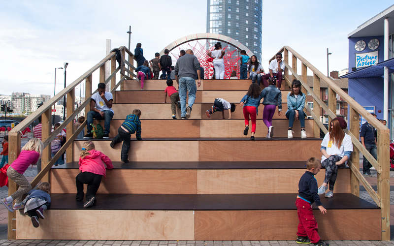 chair bombing - popupinfrastructure