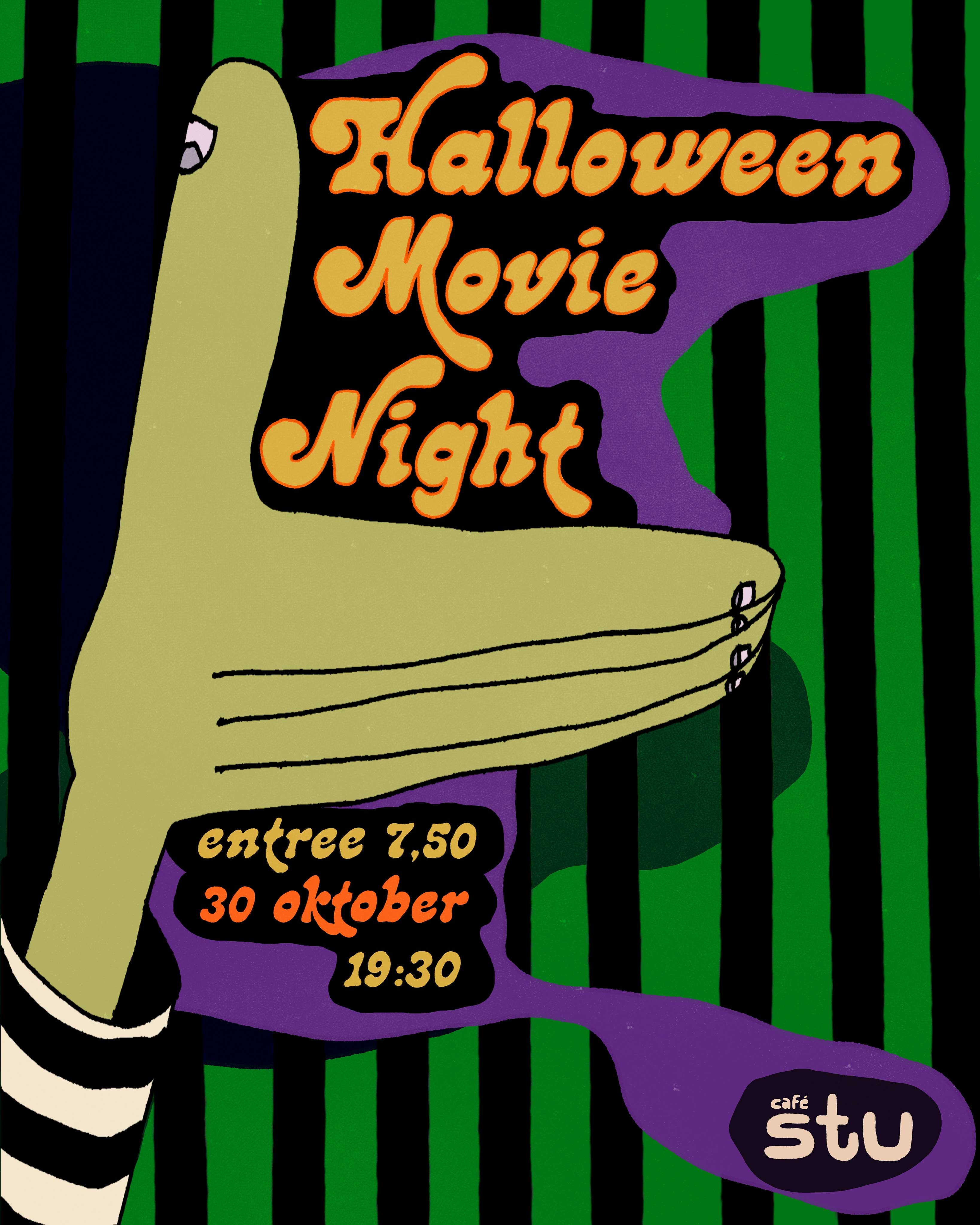 Halloween post for Café Stu - Rein Klomp