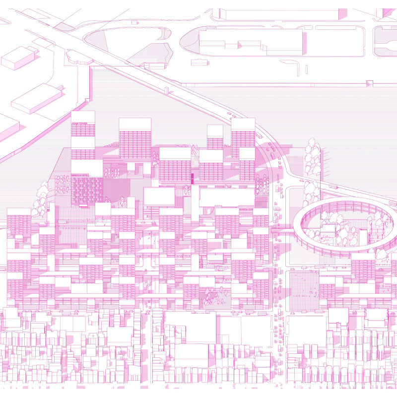 URBAN GRADIENT: Transition by Weaving - Mingxuan Qin