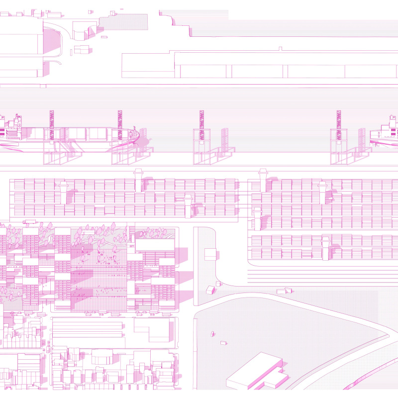 URBAN GRADIENT: Transition by Weaving - Mingxuan Qin