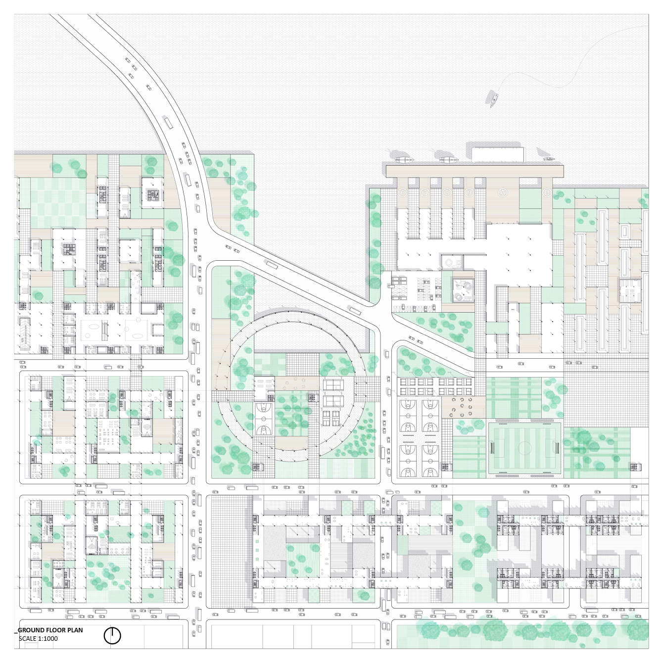 URBAN GRADIENT: Transition by Weaving - Mingxuan Qin
