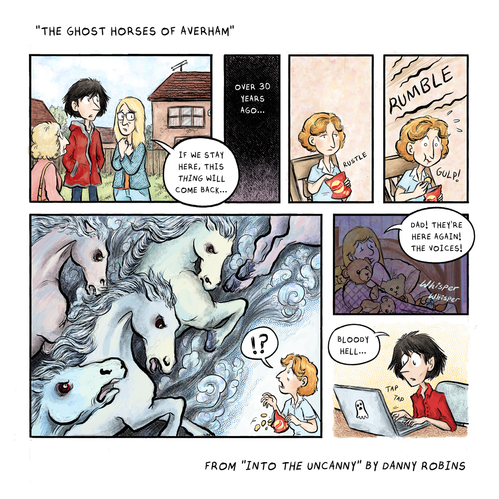 Uncanny Podcast Illustrations/Comics - Ellen Walker Illustration - Home