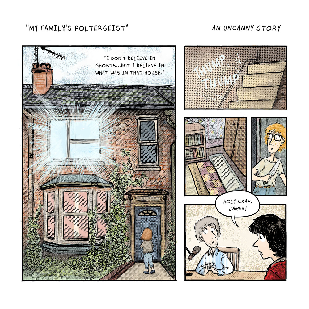 Uncanny Podcast Illustrations/Comics - Ellen Walker Illustration - Home