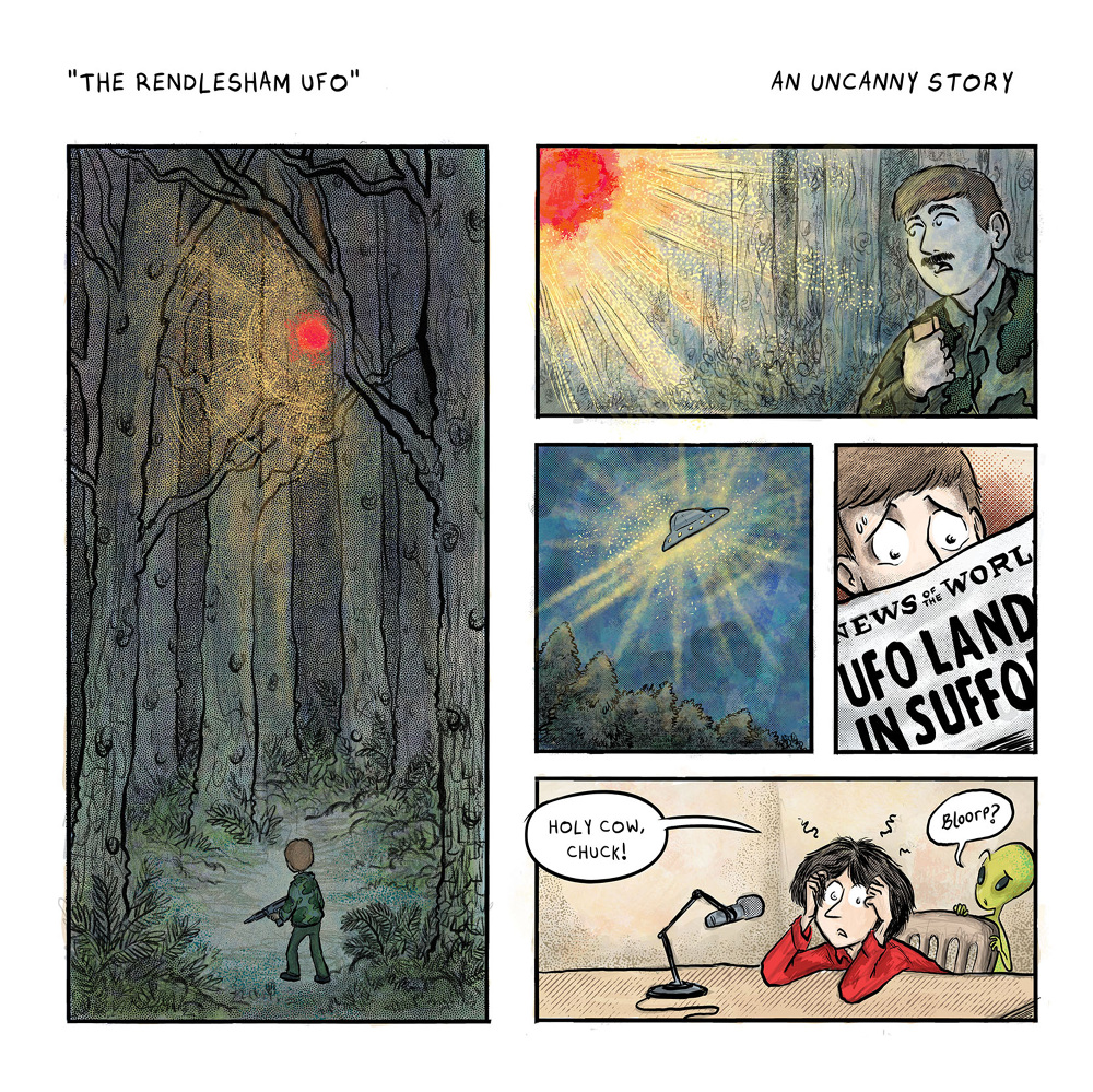 Uncanny Podcast Illustrations/Comics - Ellen Walker Illustration - Home