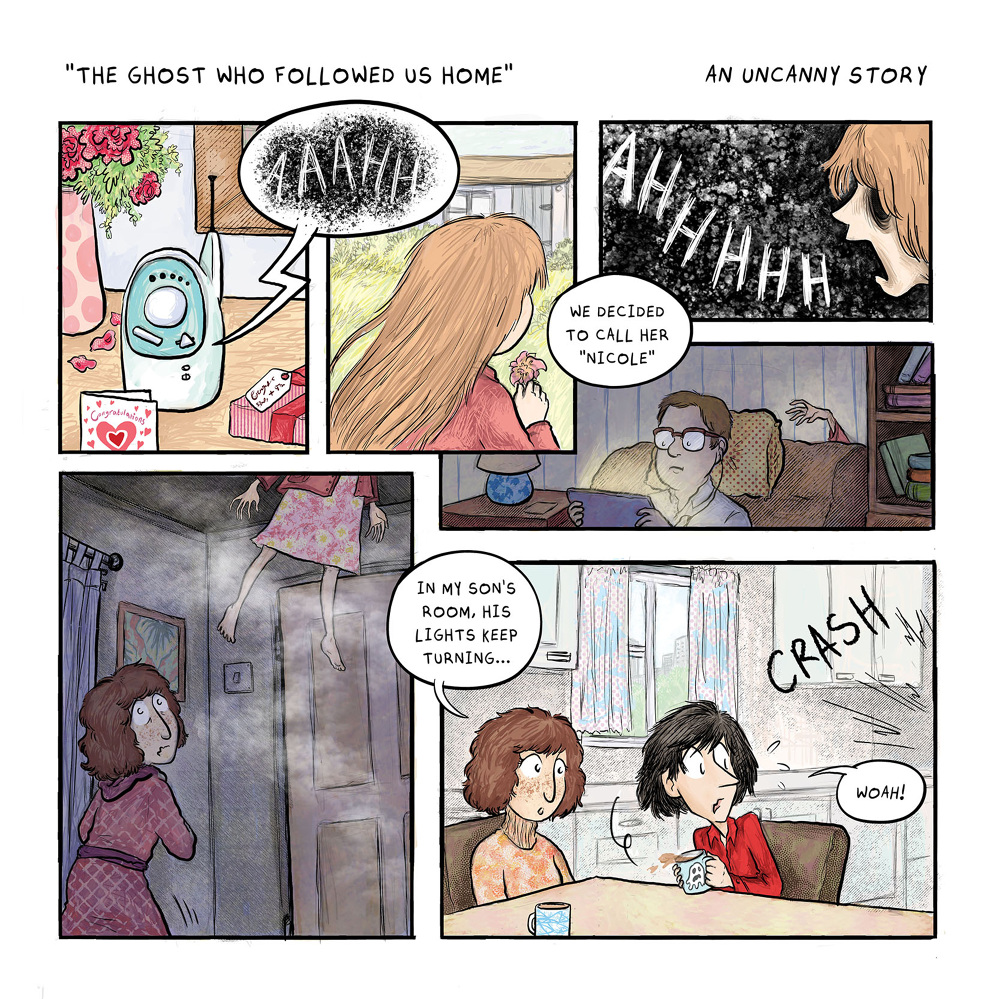 Uncanny Podcast Illustrations/Comics - Ellen Walker Illustration - Home