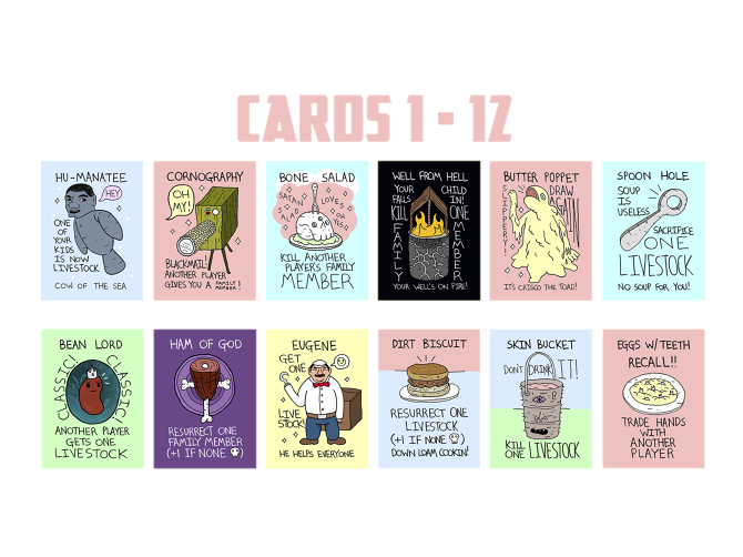 Satan on the Farm (Card Game + Commercial) - D. Forest Gamble Portfolio