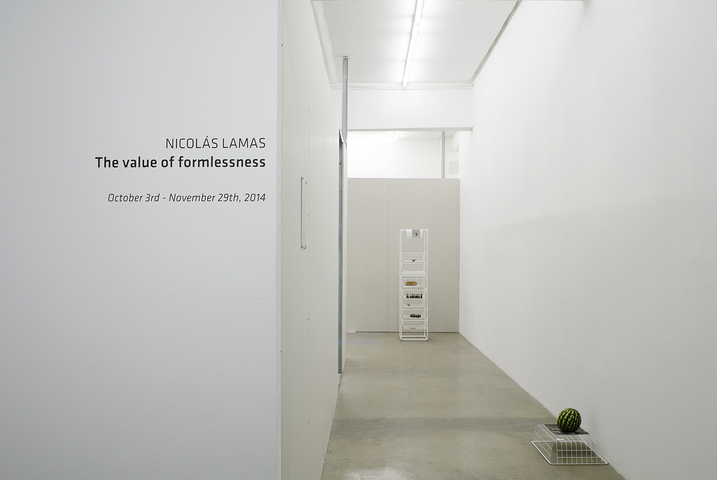 The value of formlessness - Nicolás Lamas