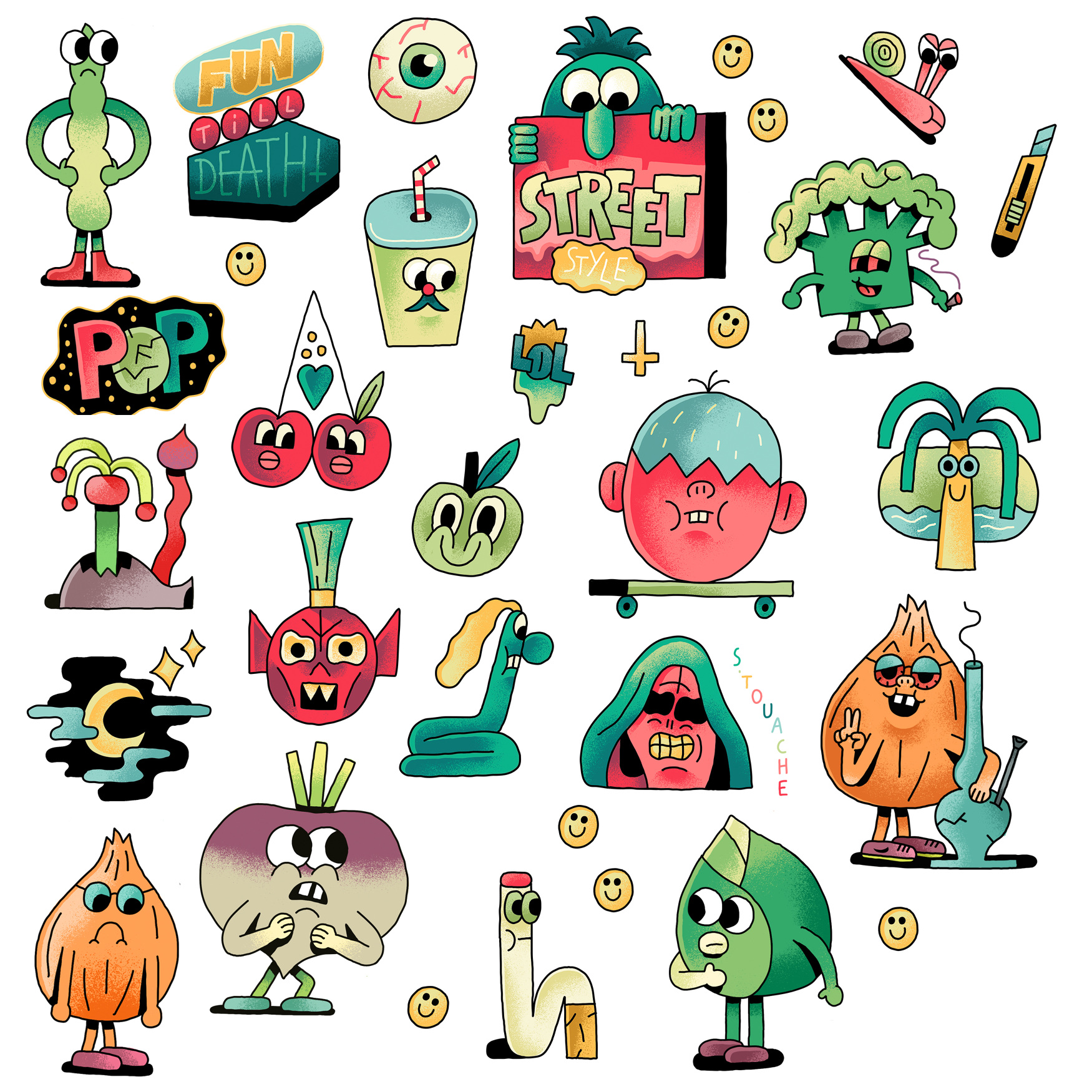 stickers app - sebastientouache