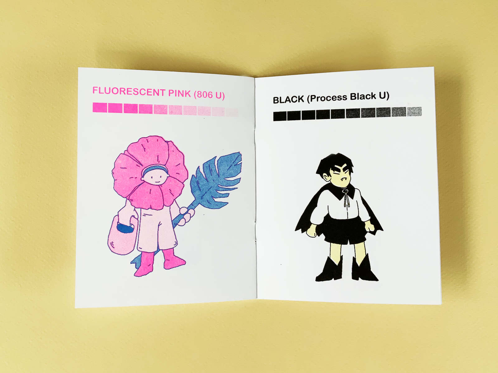 Color Chart Zine - Zine Hug