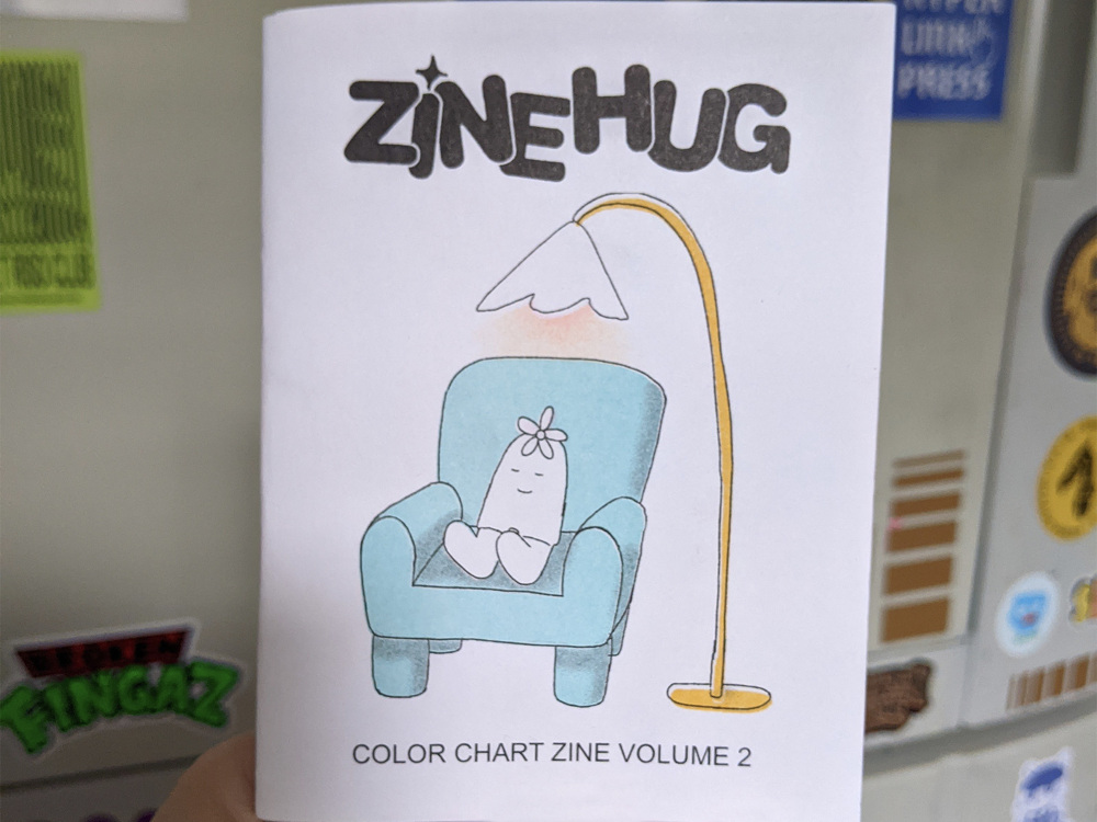 Color Chart Zine Volume 2 - Zine Hug