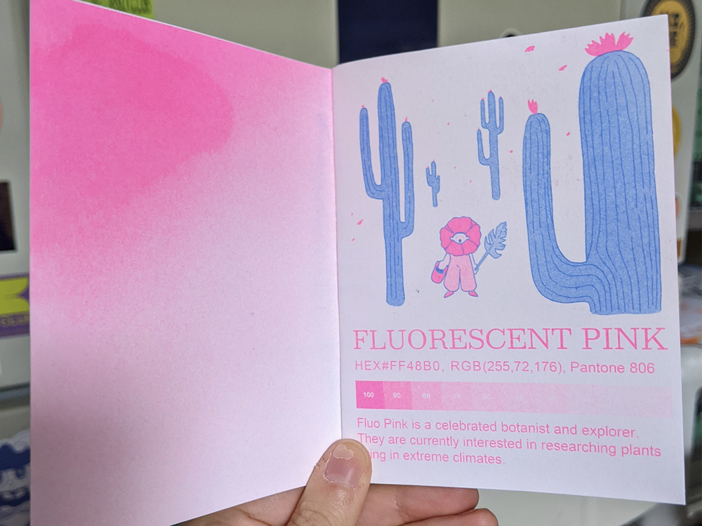 Color Chart Zine Volume 2 - Zine Hug