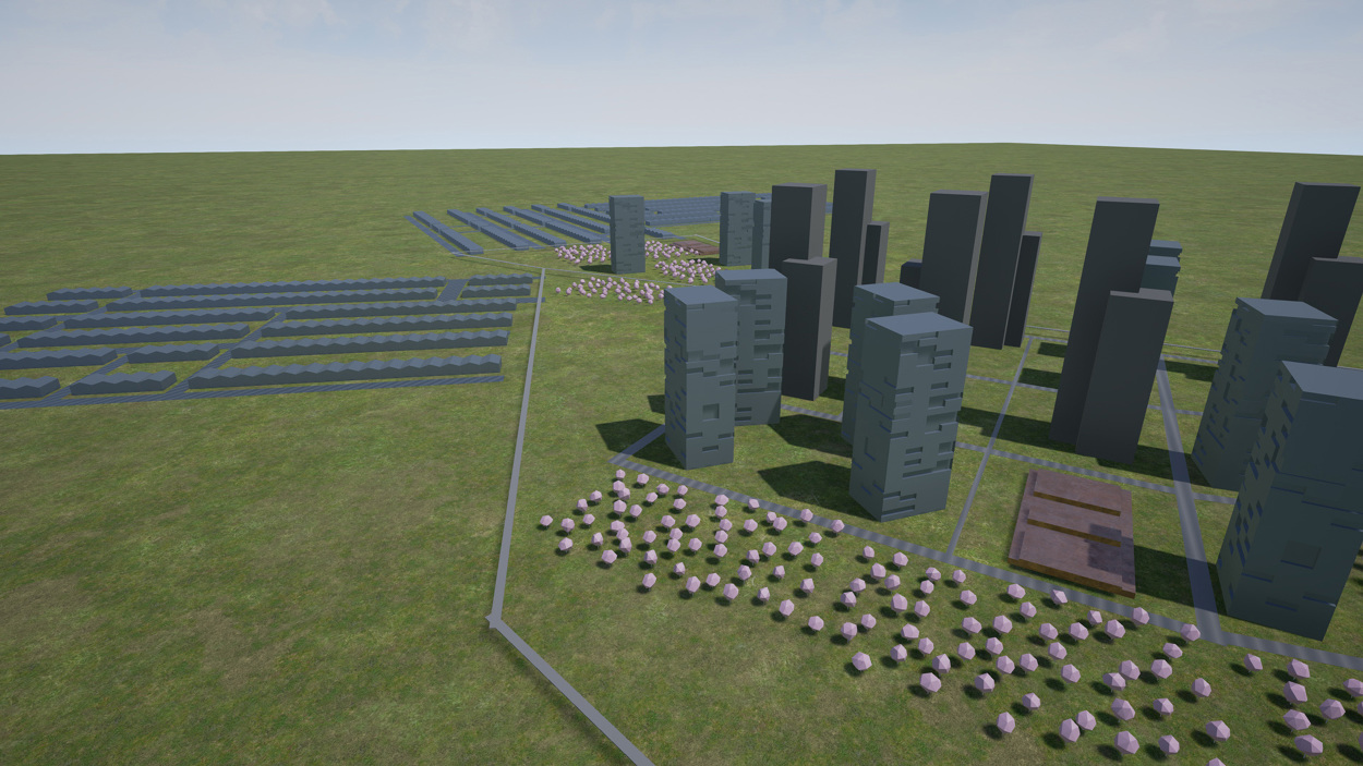 City Building Simulator - Architecture Portfolio - Mihael S. Busan