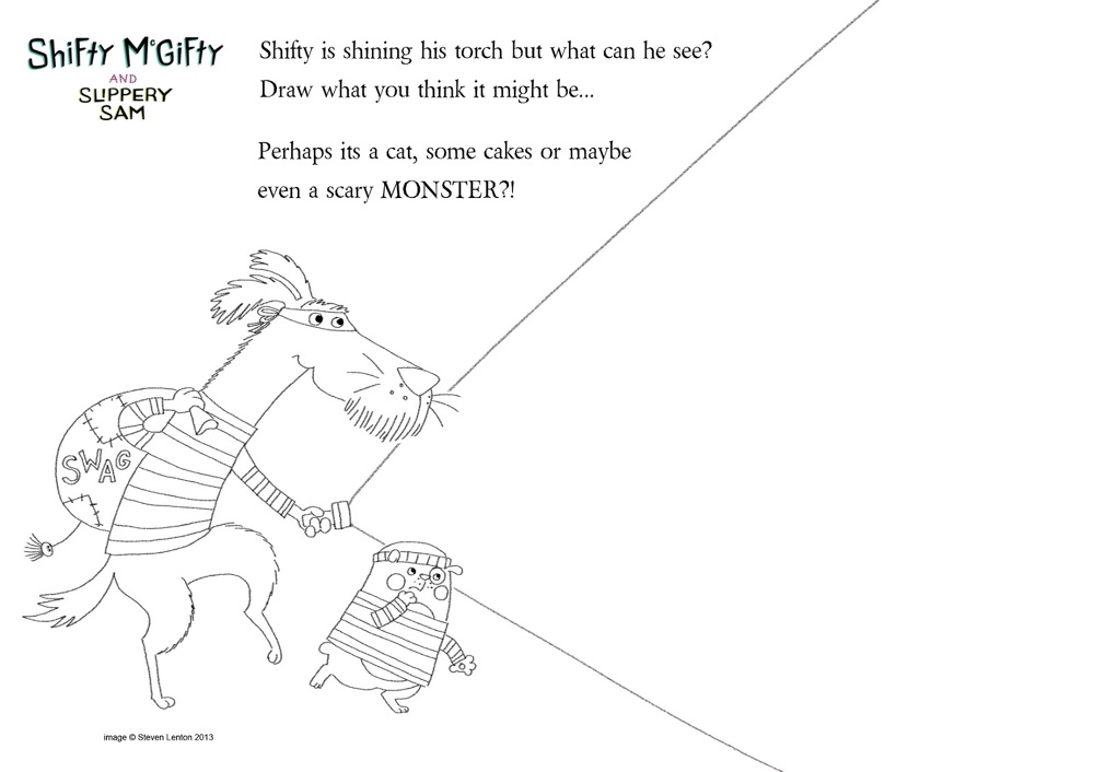 Shifty McGifty and Slippery Sam - Steven Lenton Illustration