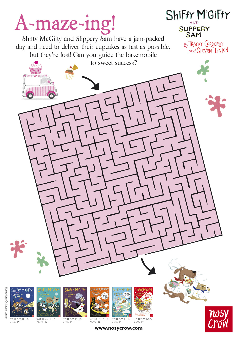 Shifty McGifty and Slippery Sam - Steven Lenton Illustration