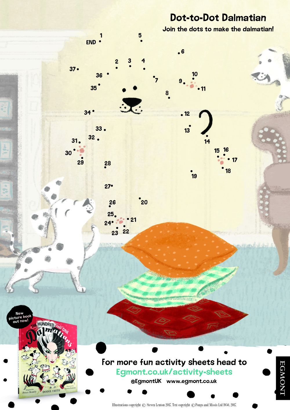 The Hundred And One Dalmatians - Steven Lenton Illustration