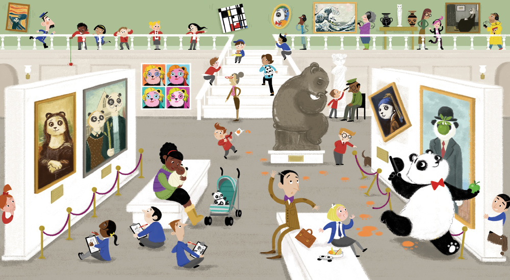 Let's Find Fred - Steven Lenton Illustration