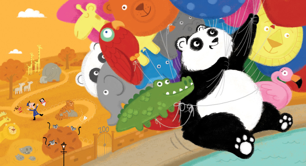 Let's Find Fred - Steven Lenton Illustration