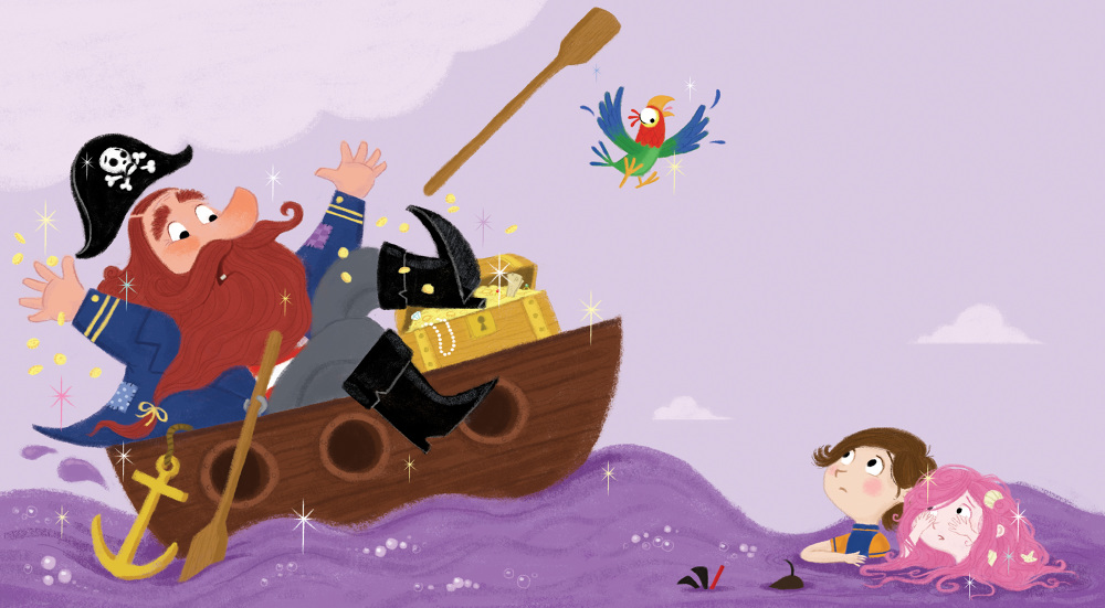 Fairytale Frankie and the Mermaid Escapade - Steven Lenton Illustration