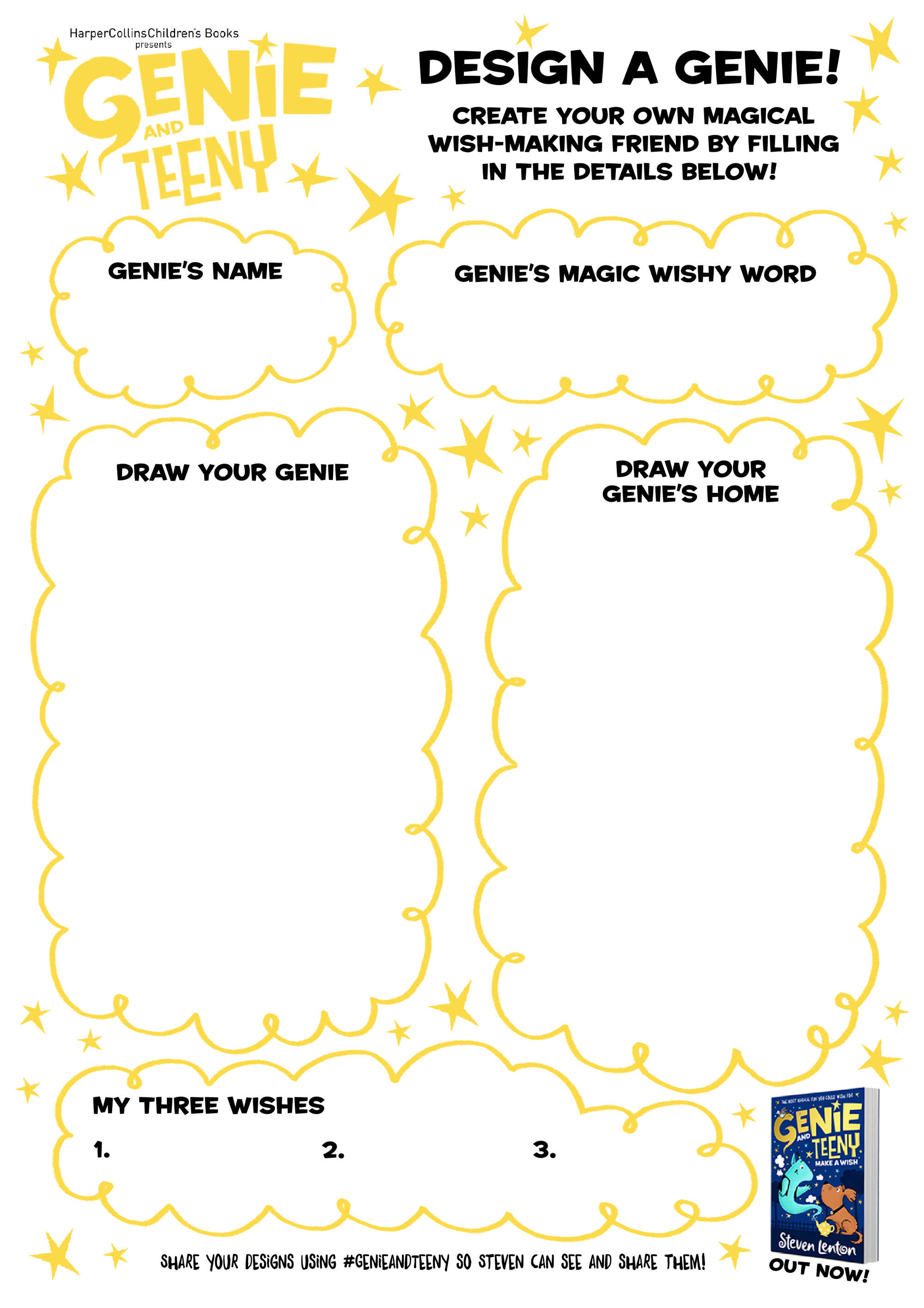 Genie and Teeny - Steven Lenton Illustration