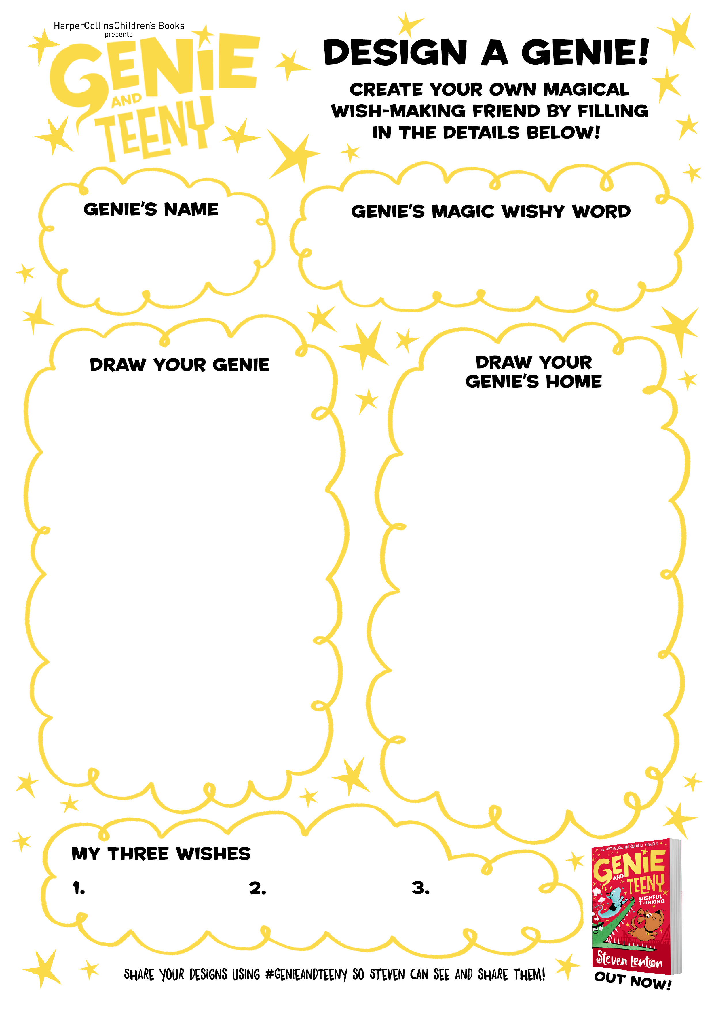 Genie and Teeny 2: Wishful Thinking - Steven Lenton Illustration