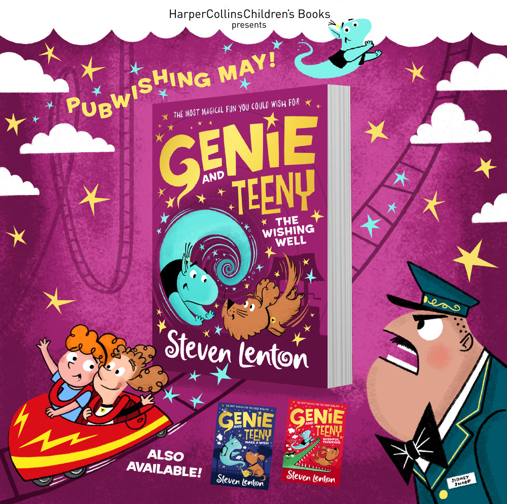 Genie and Teeny 3 - Steven Lenton Illustration