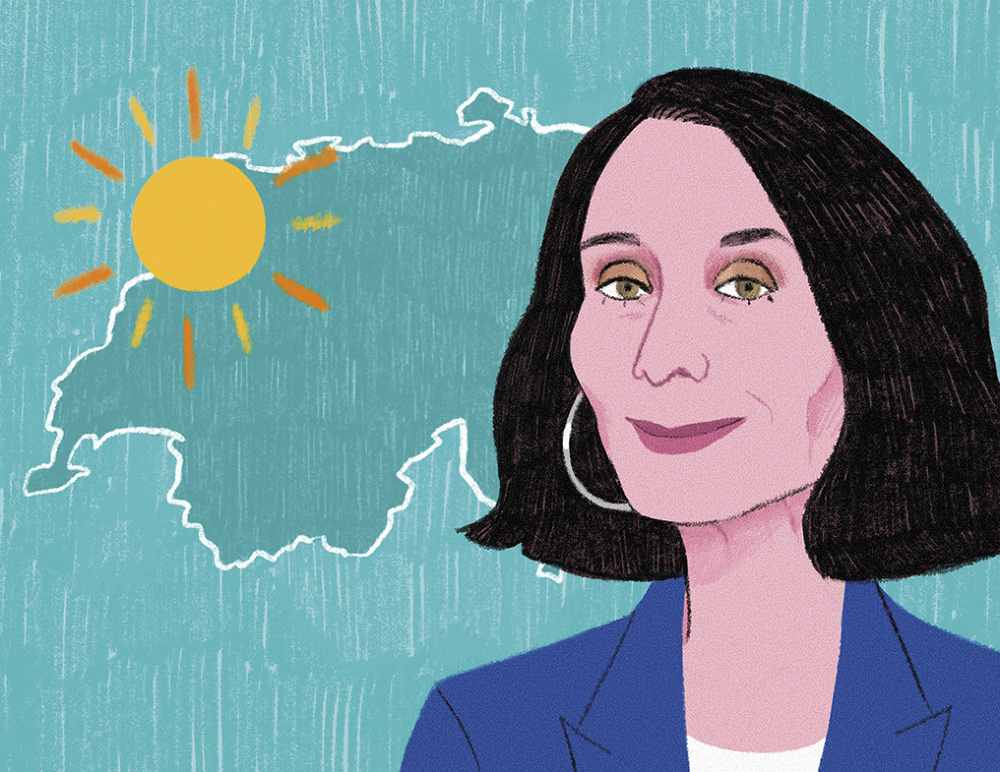 Maria Mettral, Le Temps - Veronica Veci Carratello