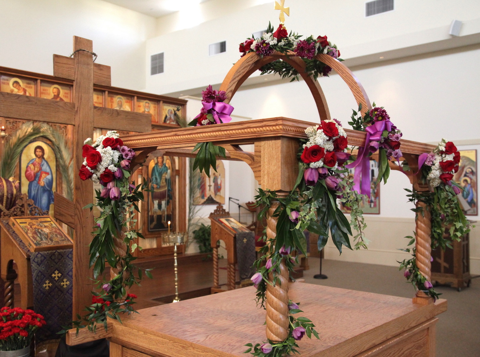 Bier / Epitaphios Canopy - Gilbert Woodworks
