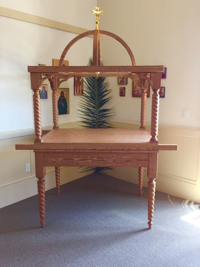 Bier / Epitaphios Canopy - Gilbert Woodworks