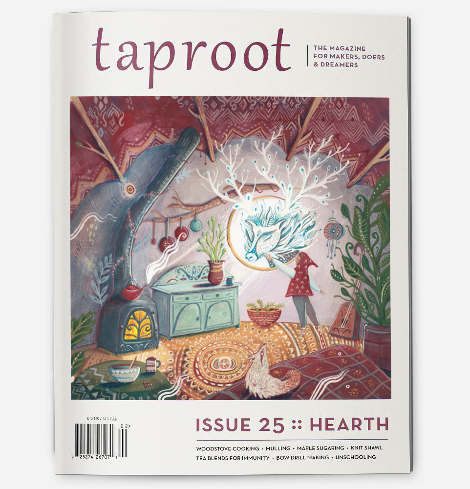 Taproot Magazine - H e a r t h - Scarlett Butters Illustration
