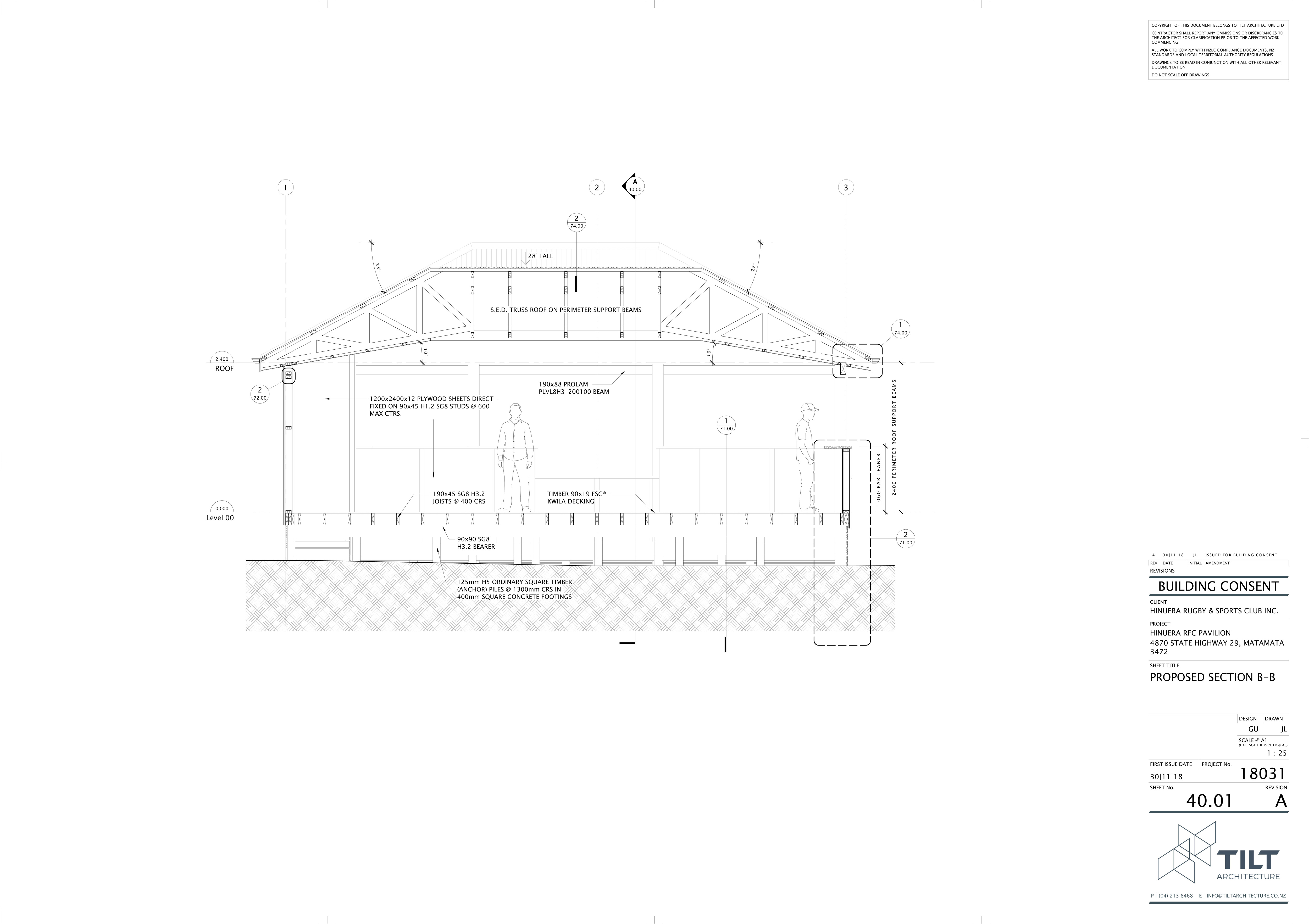 Hinuera RFC Pavilion - Jonathan Lim