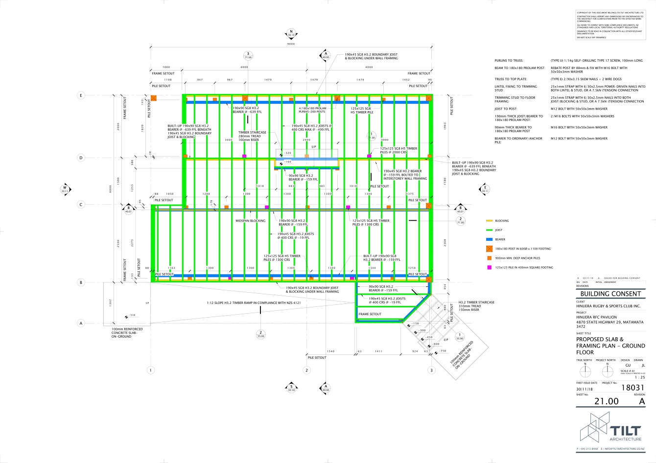 Hinuera RFC Pavilion - Jonathan Lim