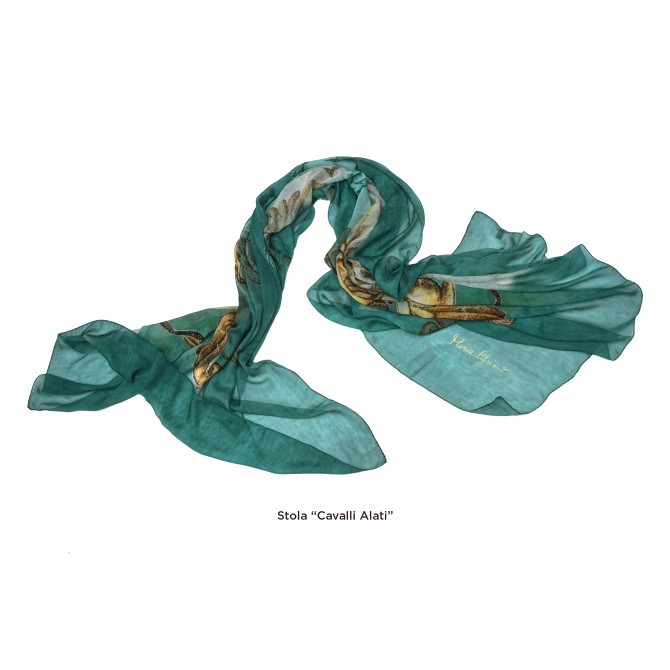 Stole "Animali Fantastici" - CARTE Silk