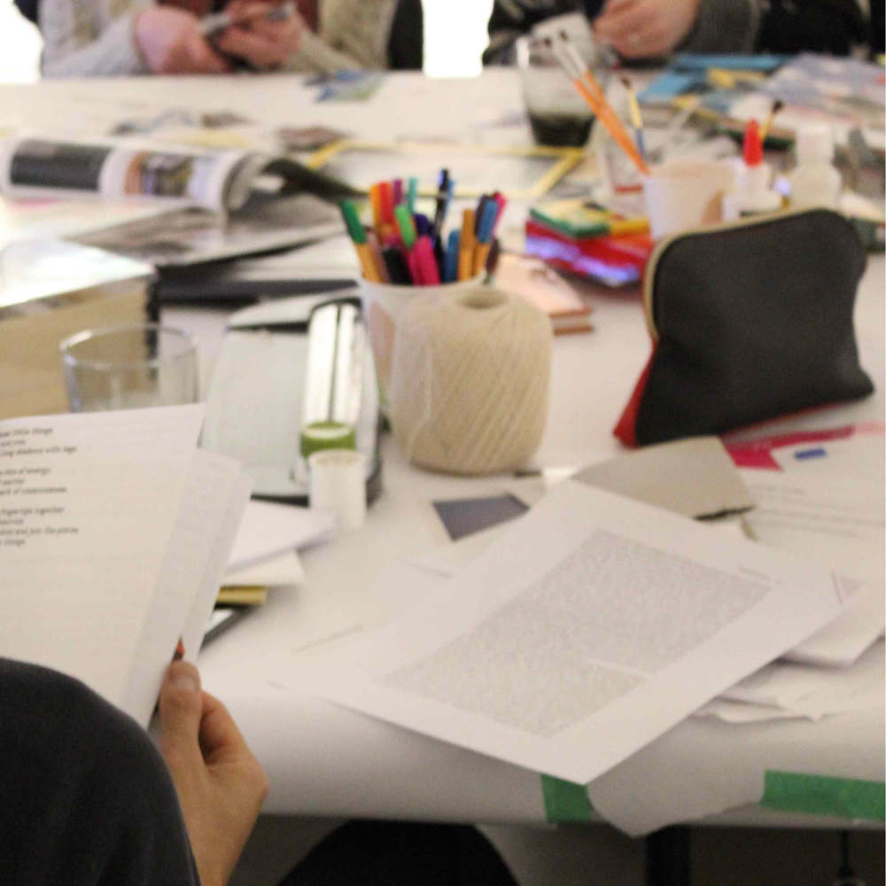 public feelings workshop + vitrine project, 2019 - Small Potatoes Press
