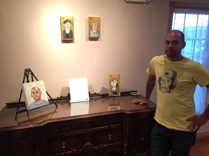 Robert Camacho, Sept 2017 - NWOSU Artist-in-Residence Program