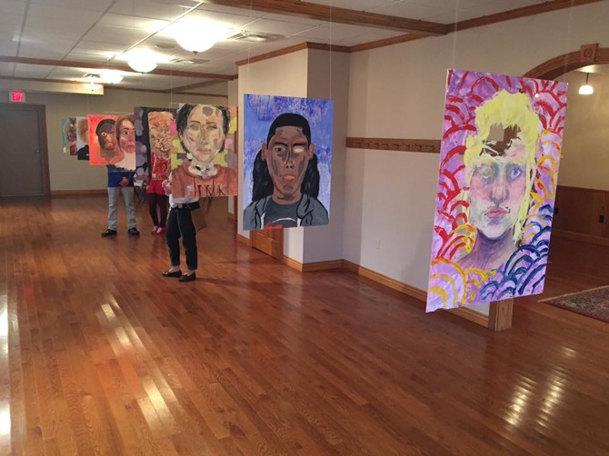 Laura DeAngelis, Oct 2017 - NWOSU Artist-in-Residence Program