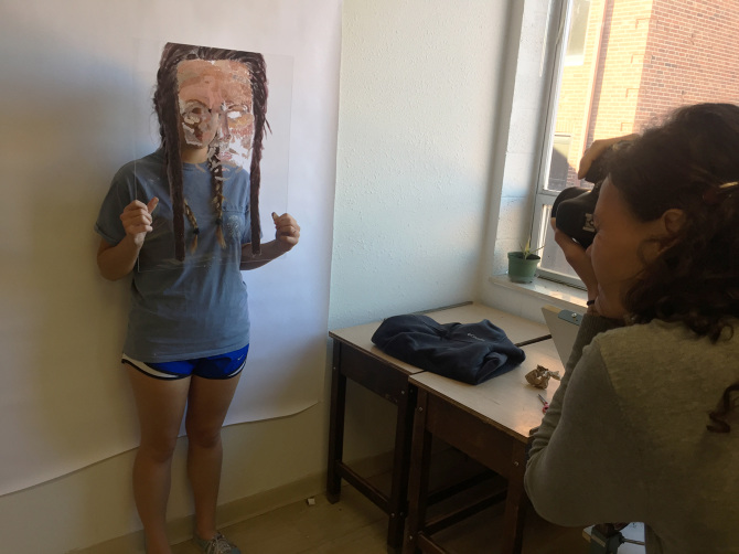 Laura DeAngelis, Oct 2017 - NWOSU Artist-in-Residence Program