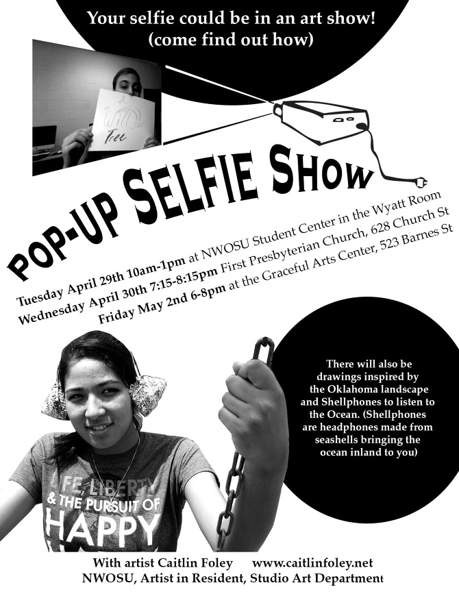 Caitlin Foley, Apr 2014 - NWOSU Artist-in-Residence Program