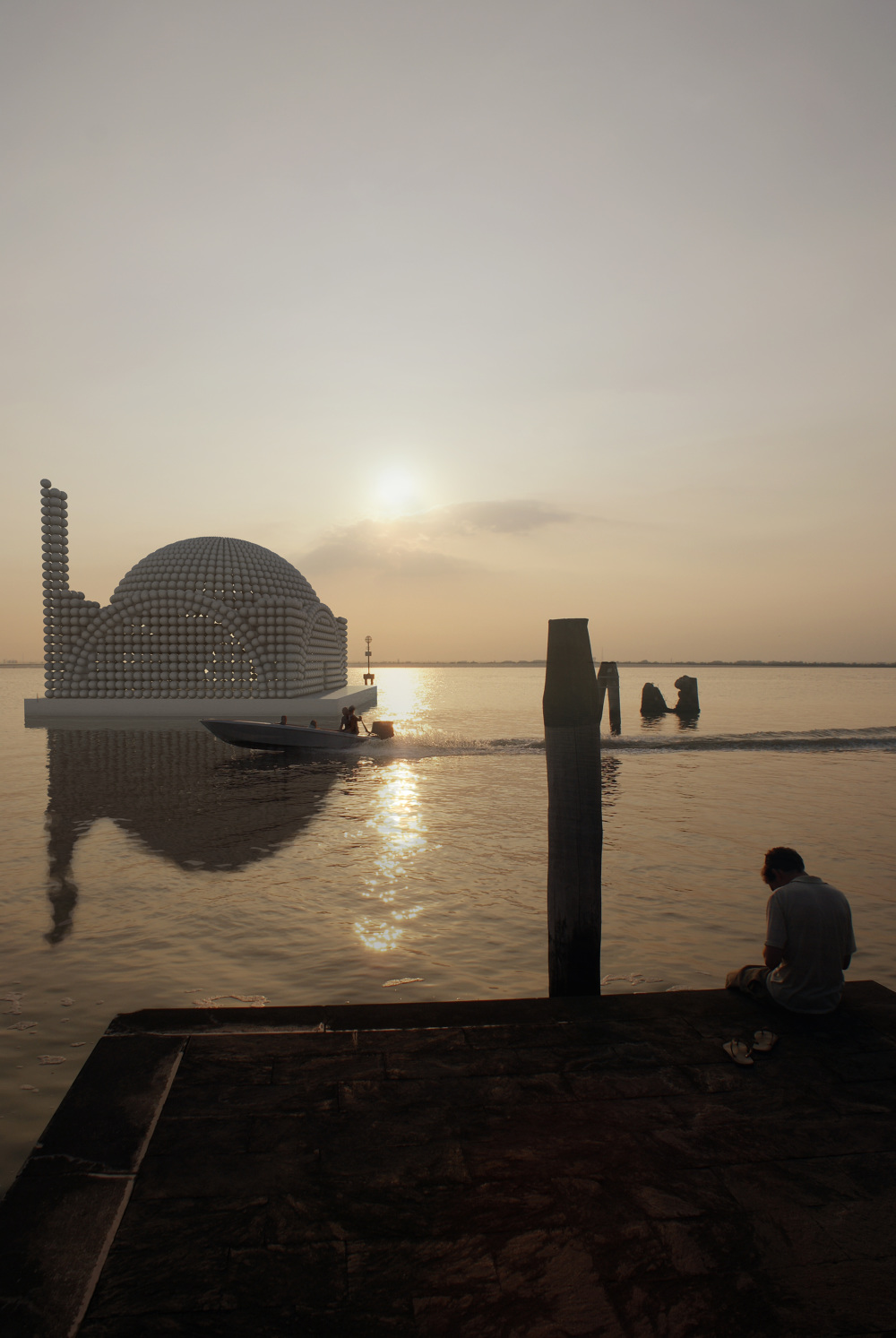 Venice Floating Mosque - IND [Inter.National.Design]