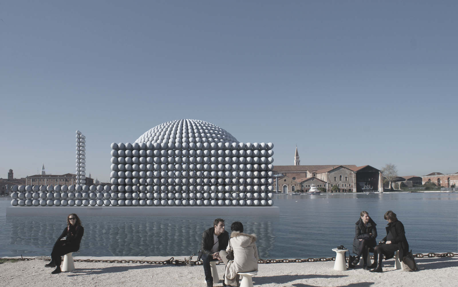 Venice Floating Mosque - IND [Inter.National.Design]