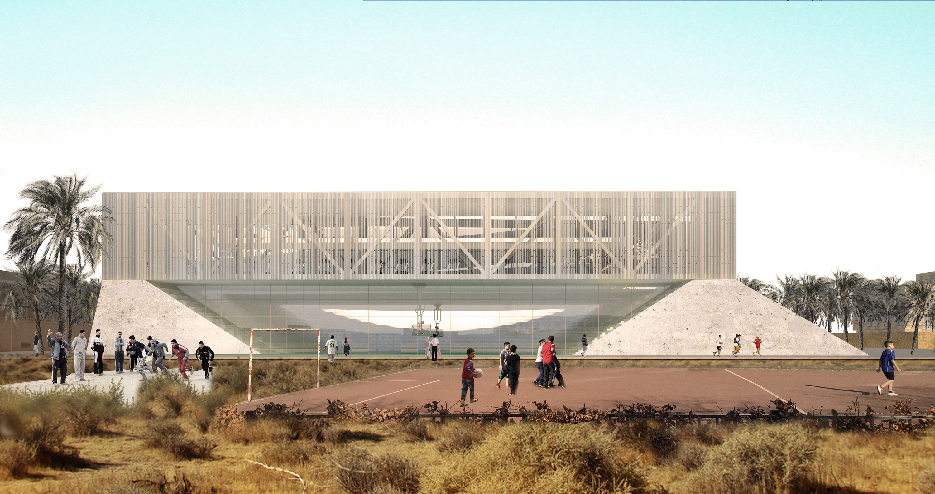 Basrah University Sport Hall - IND [Inter.National.Design]