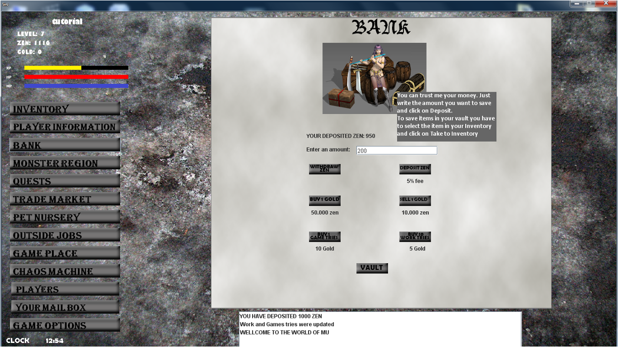 the world of mu - java - SD.Apps