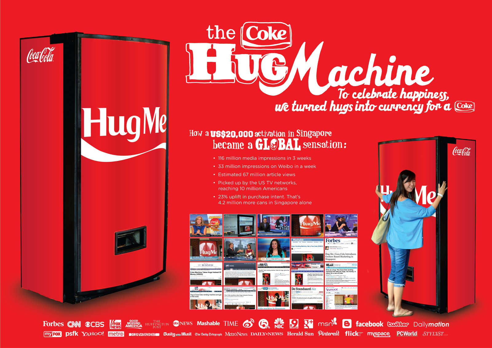 Coke Hug Machine - Troy