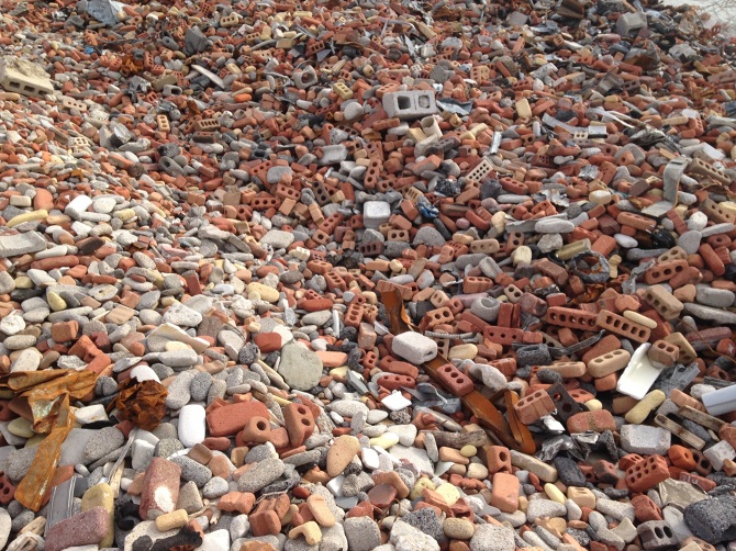 brick beach - rocksrocksrocks